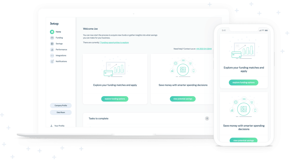 Swoop Funding - business funding and savings