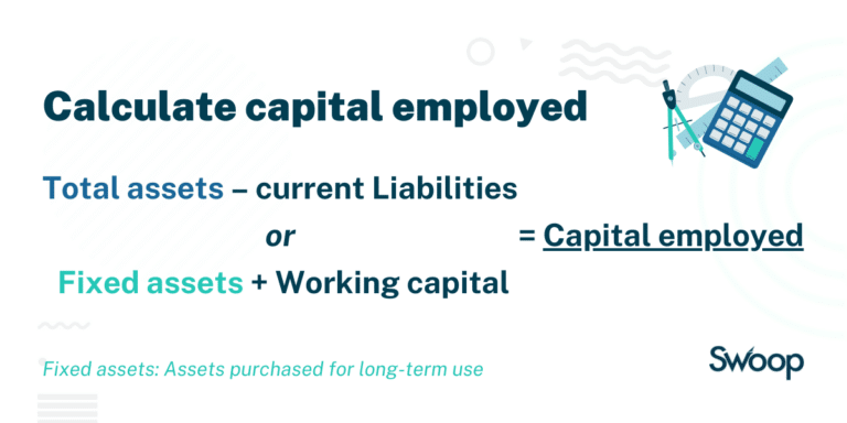 Calculate capital employed: What is it & formula | Swoop